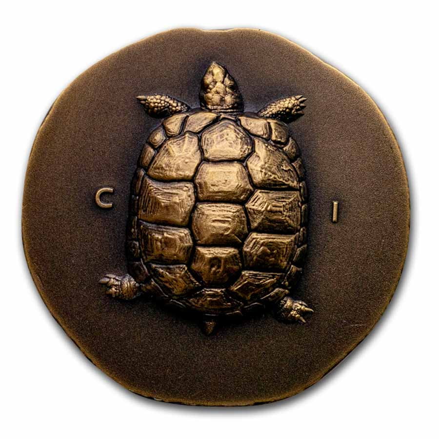 2023 Cook Islands 1 oz Gold Antique Tortoise - Walmart.com