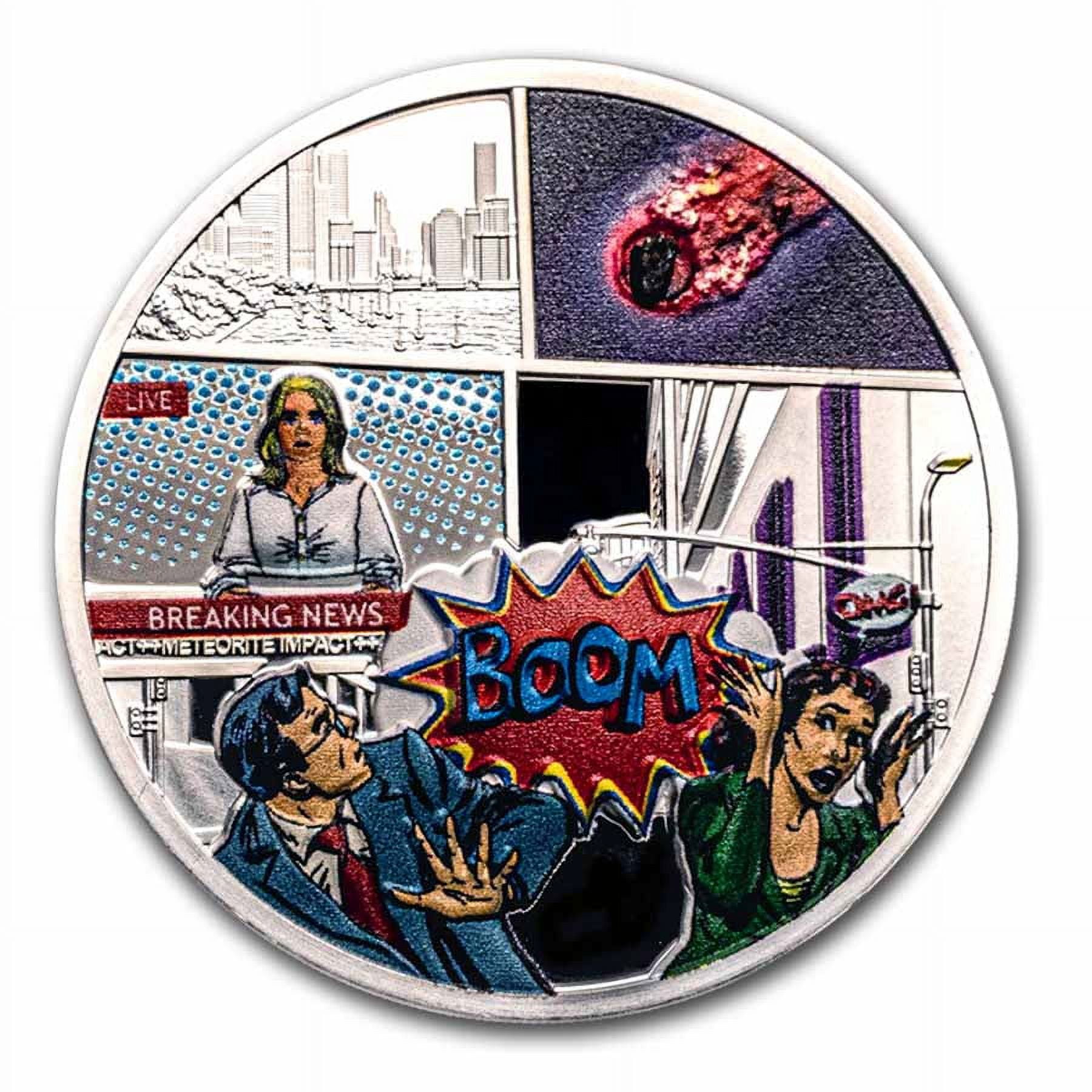 2023 Cook Islands 1 oz Silver Proof Tenham Meteorite - Walmart.com