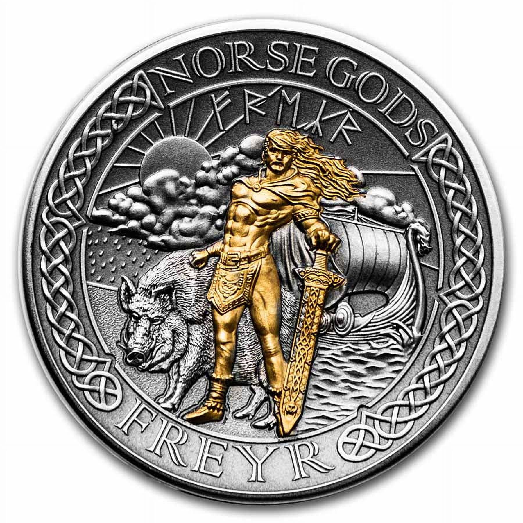 2023 Cook Islands 2 oz Silver High Relief Norse Gods: Freyr - Walmart.com