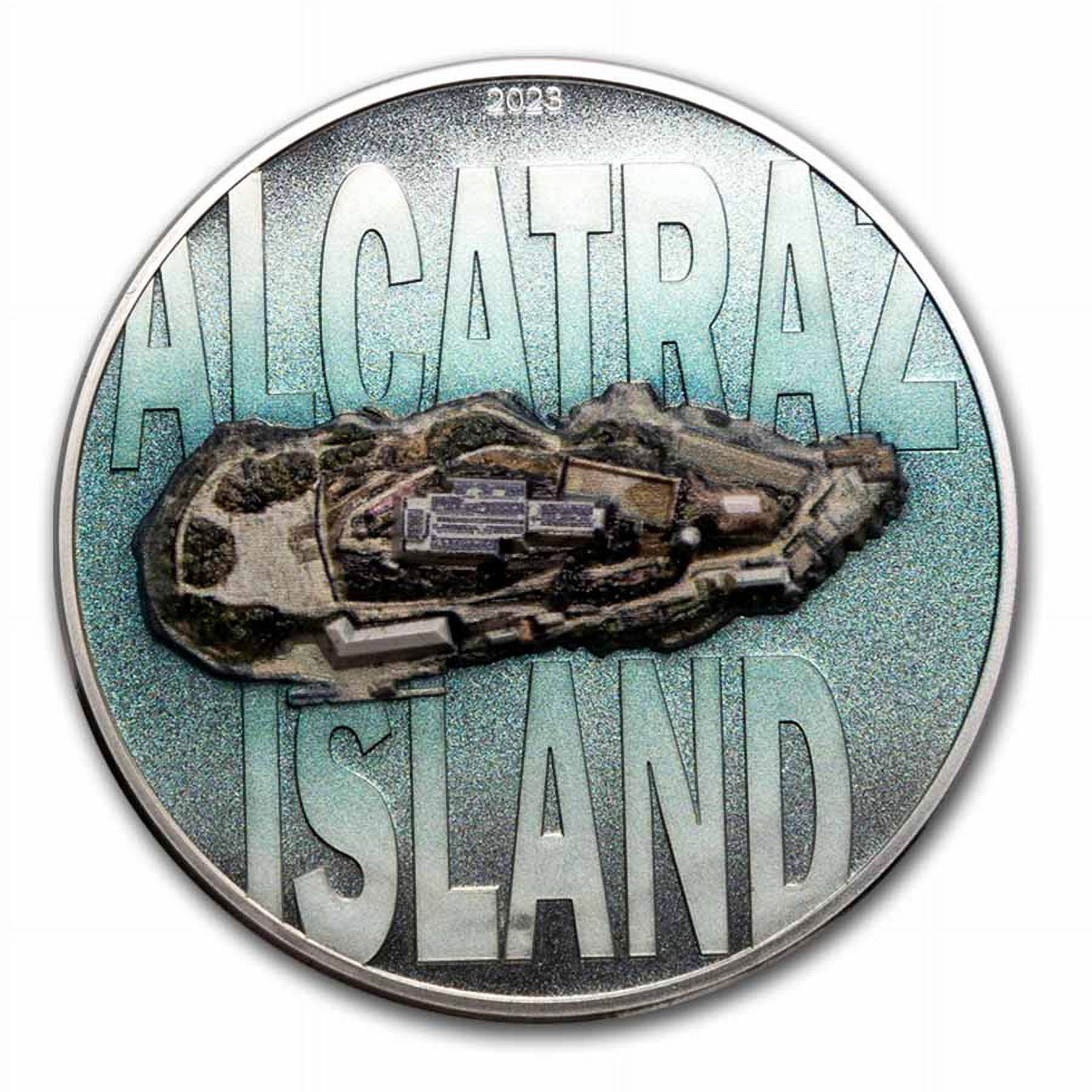 2023 Cook Islands 3 oz Silver Famous Islands: Alcatraz - Walmart.com