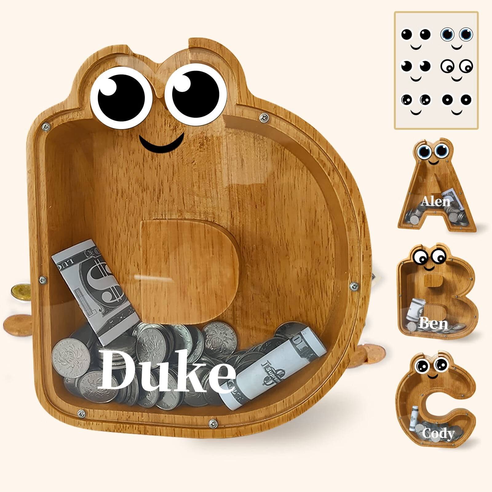 2023 Creative Twenty Six English Alphabet Storage Tank Personalized ...