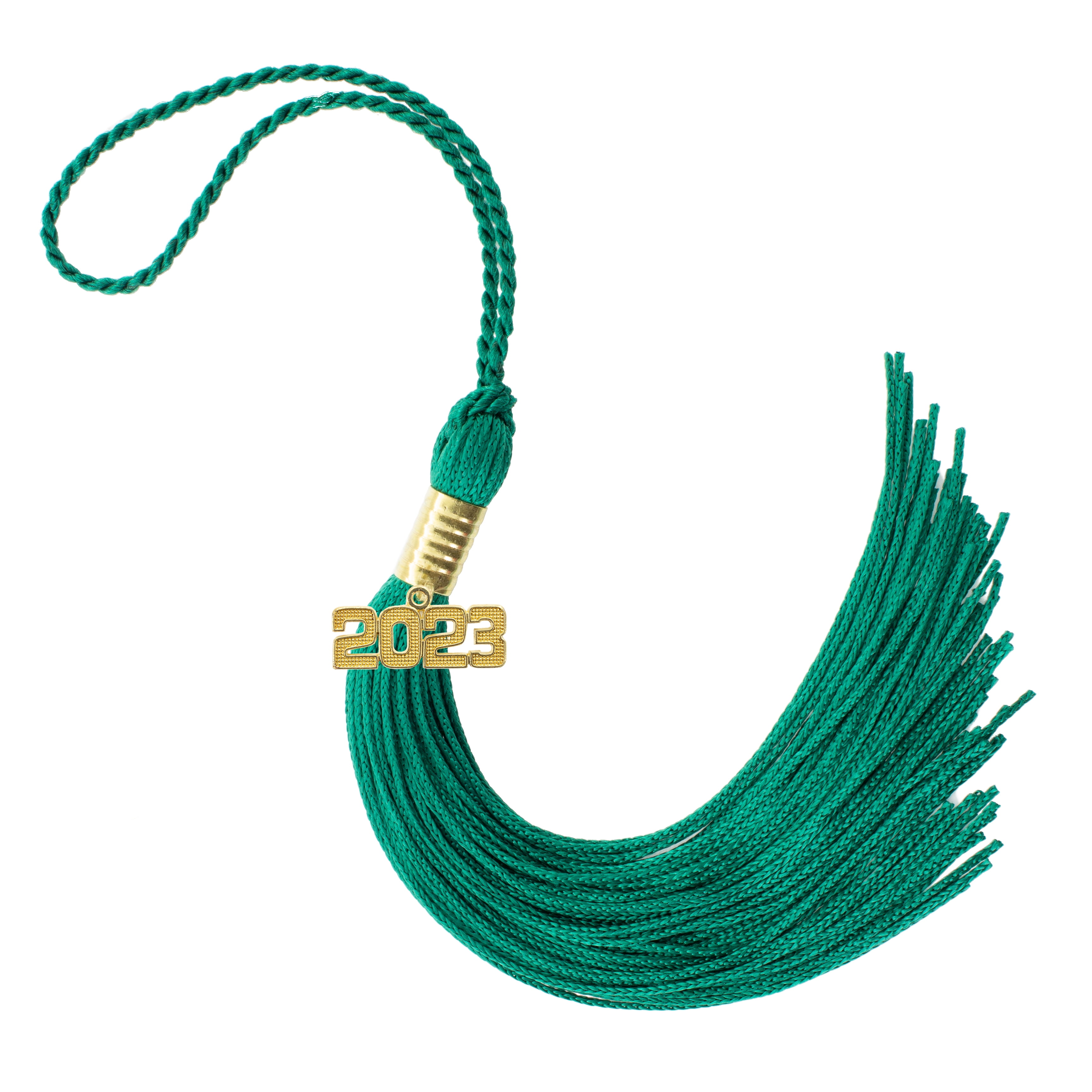 2023 DK GREEN GRADUATION TASSEL - EVERY SCHOOL COLOR AVAILABLE -MADE IN ...