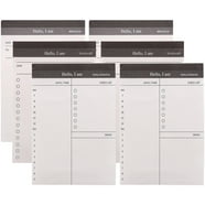 Day-Timer Business Card Holders for Looseleaf Planners, 5 1/2 x 8 1/2 ...