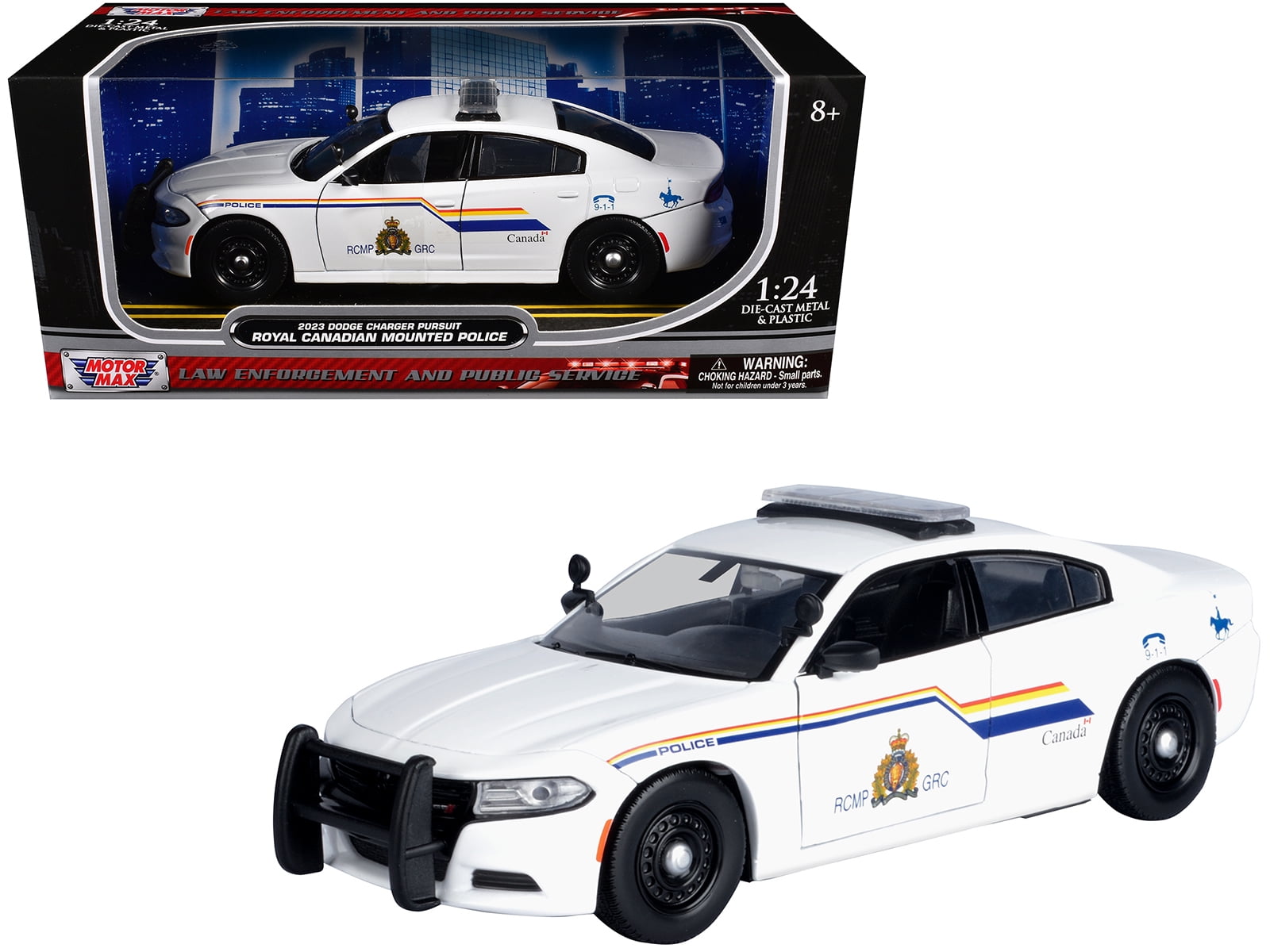 2023 Dodge Charger Pursuit Police Car "RCMP" White "Law Enforcement and ...