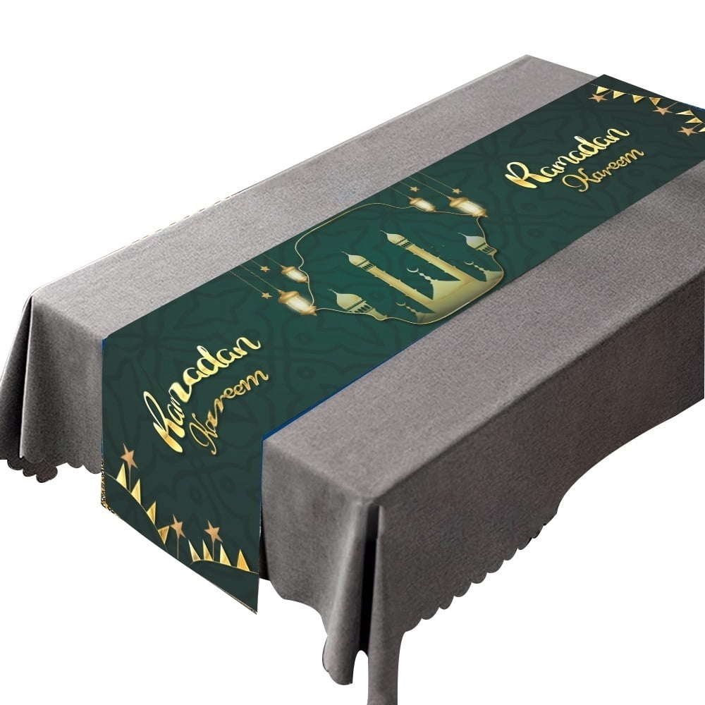 2023 EID Mubarak Table Runner Ramadan ration Ramadan Kareem Islamic ...