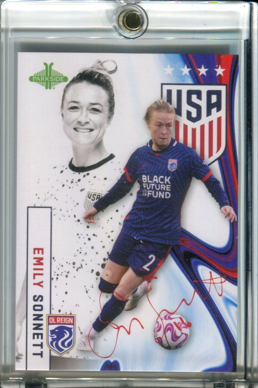 2023 Emily Sonnett Parkside One Nation One Team USWNT Women's Team USA Soccer Card With Magnetic ...