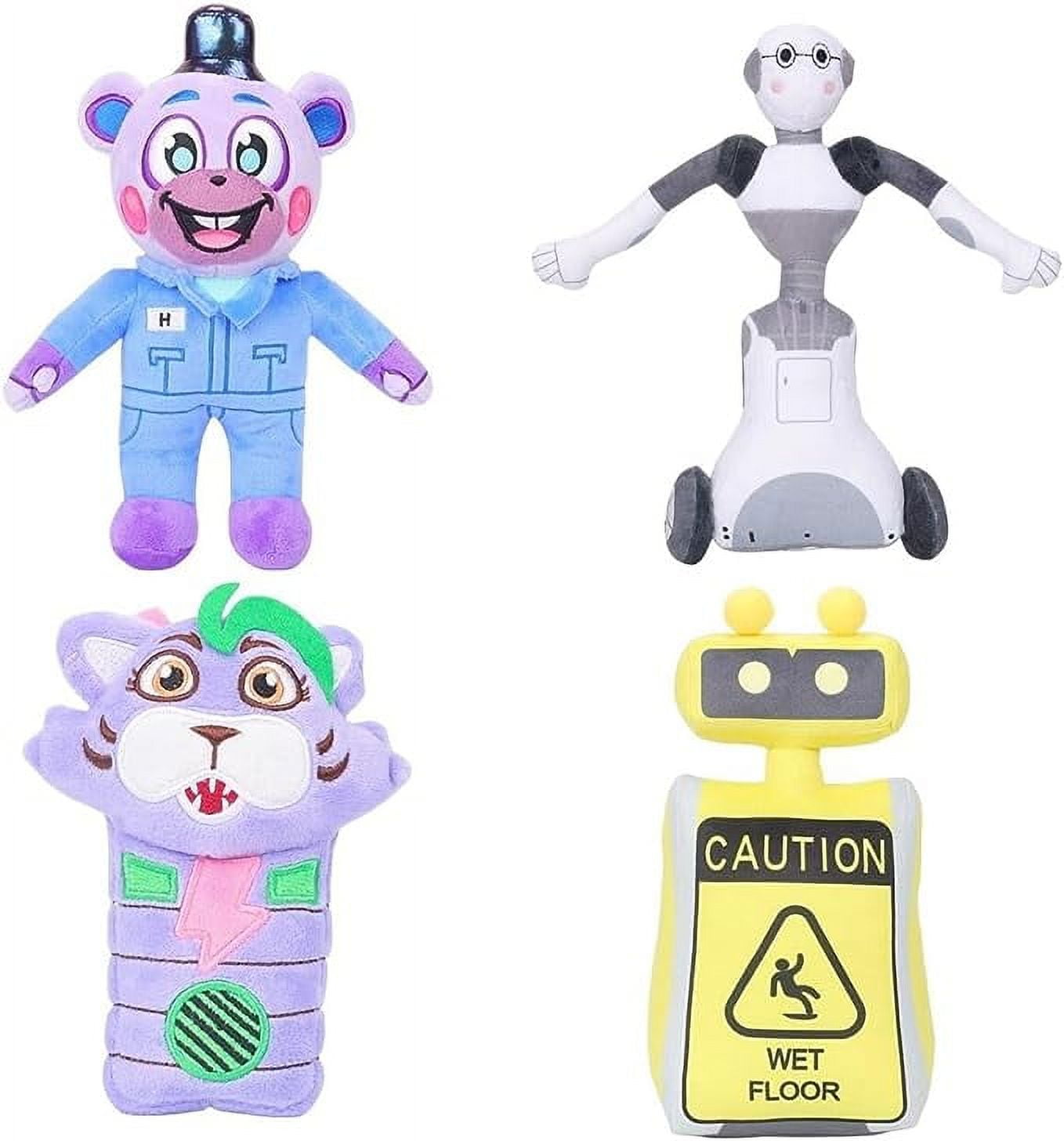2023 FNAF Security Breach Ruin Plush - 4 PCS Helpi Roxy-Talky S.T.A.F.F ...