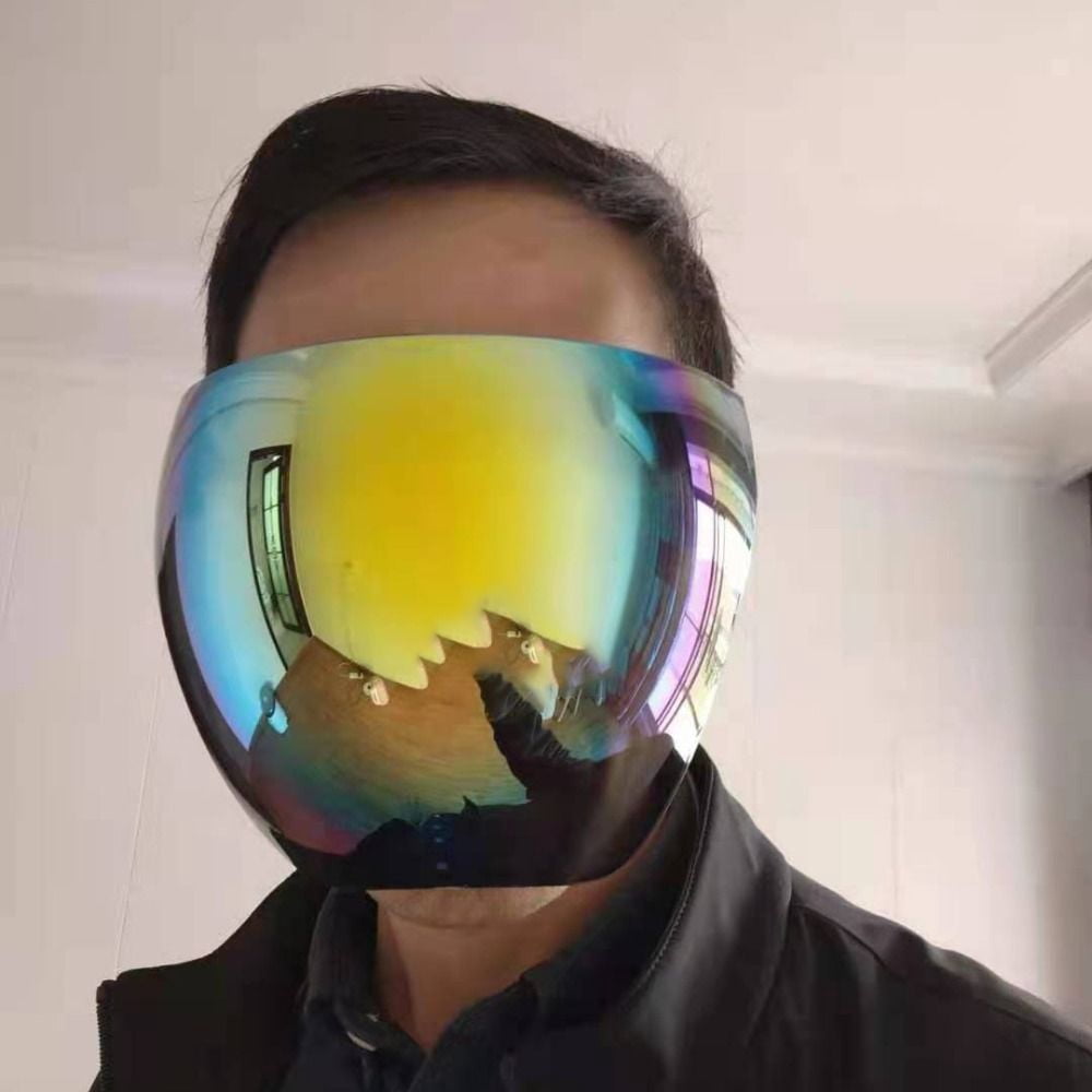 2023 Face Cover Transparent Sun Glasses Protective Faceshield Cycling ...