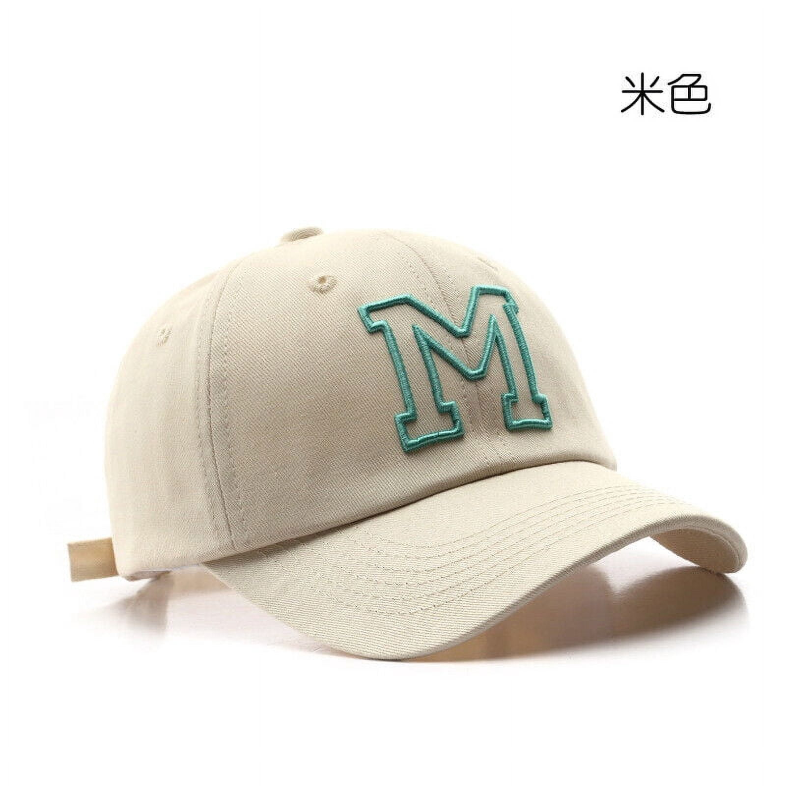 2023 Fashon Distinctive Hollow M Letter Embroidered Cap Outdoor Men's ...