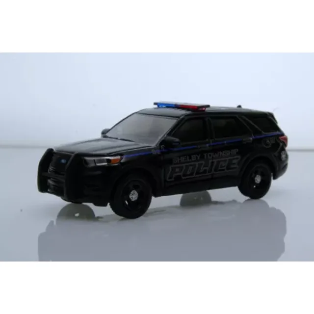 2023 Ford Explorer Shelby Township Michigan Police Car 1:64 Scale ...