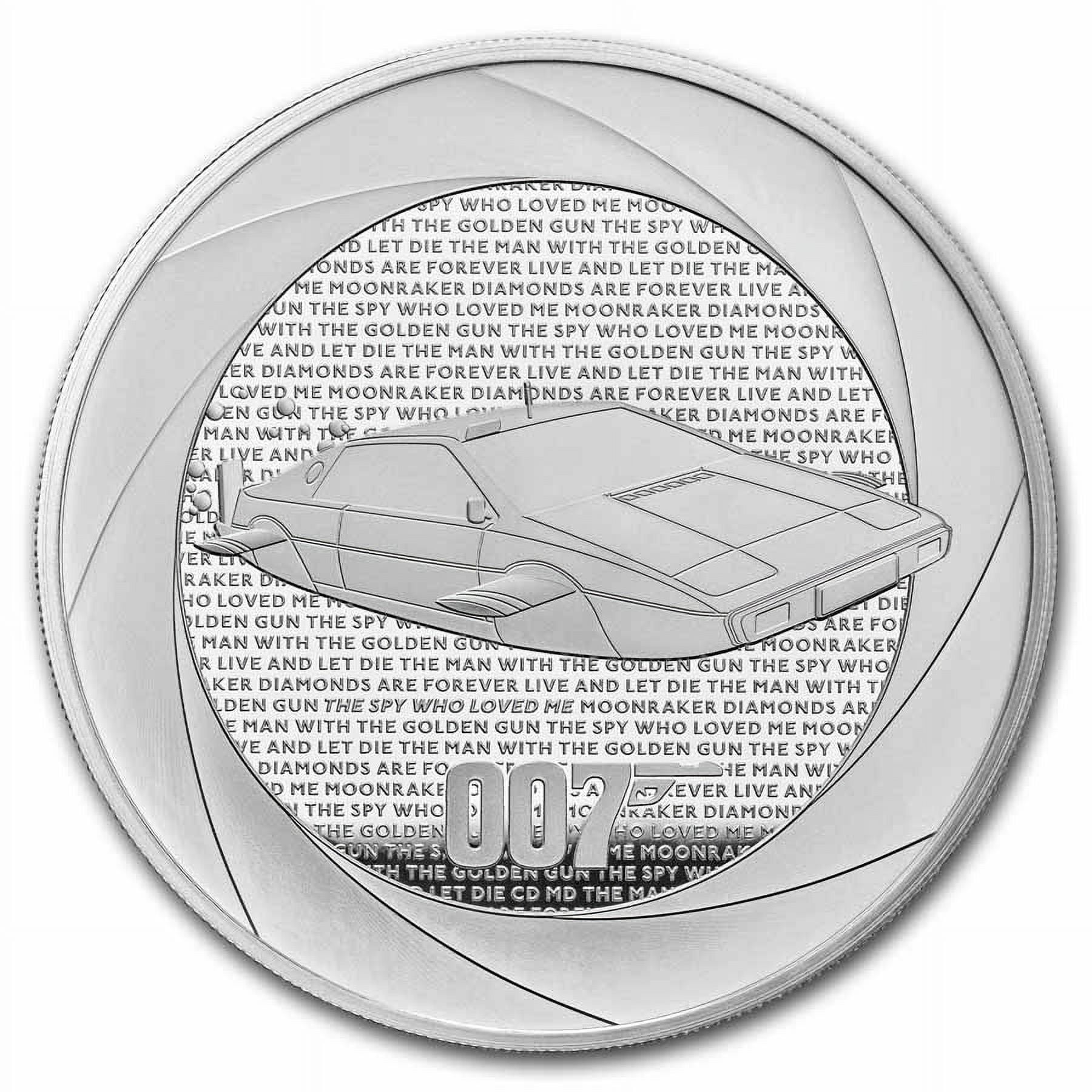 2023 GB Bond Films of the 70s 1 oz Silver Proof Coin (Box & COA ...