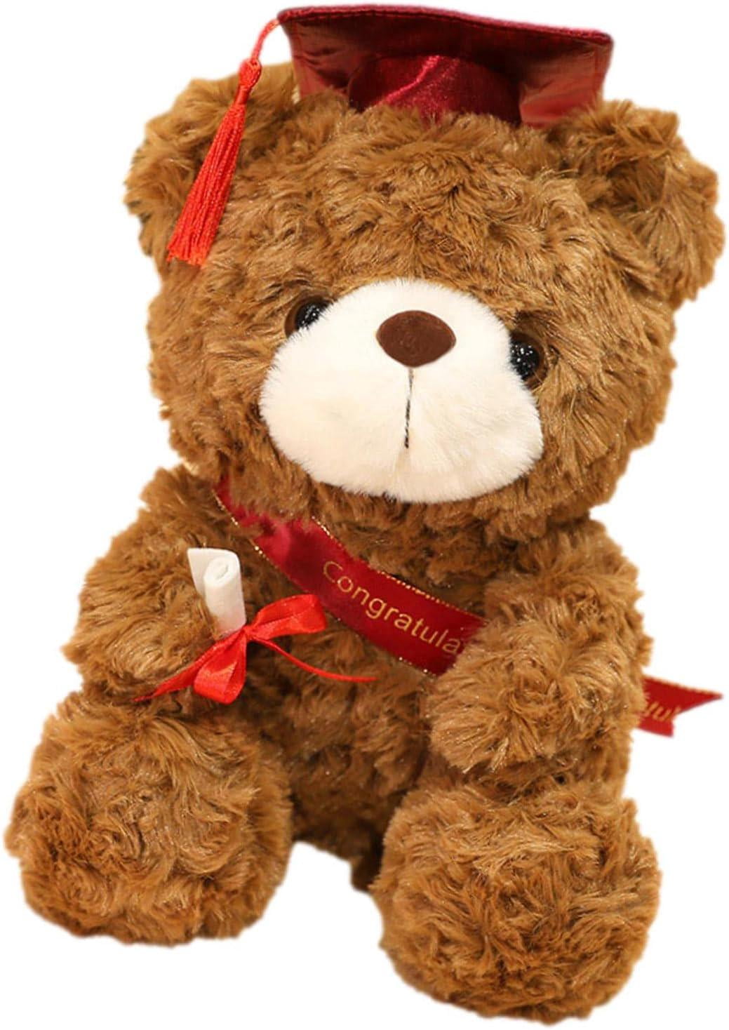 2023 Graduation Bear (Red Cap), Graduation Bear Doll, Plush Teddy Bear ...