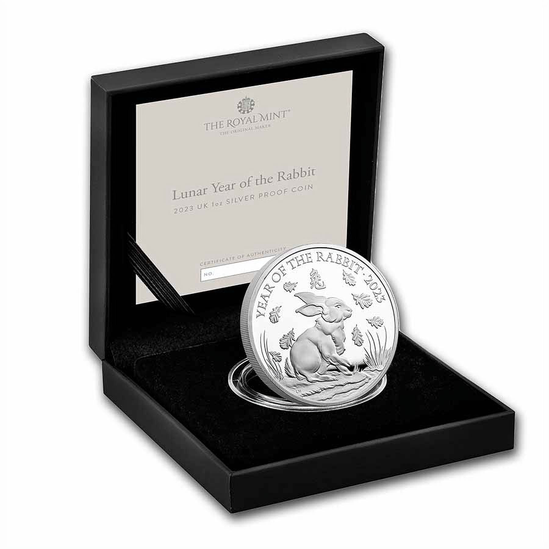 2023 Great Britain 1 oz Silver Year of the Rabbit Prf (Box & COA ...