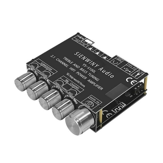 2023 HiFi Amplifier 5.1 5.0 2.1 Channel Subwoofer Amplifier Board 50Wx2 ...