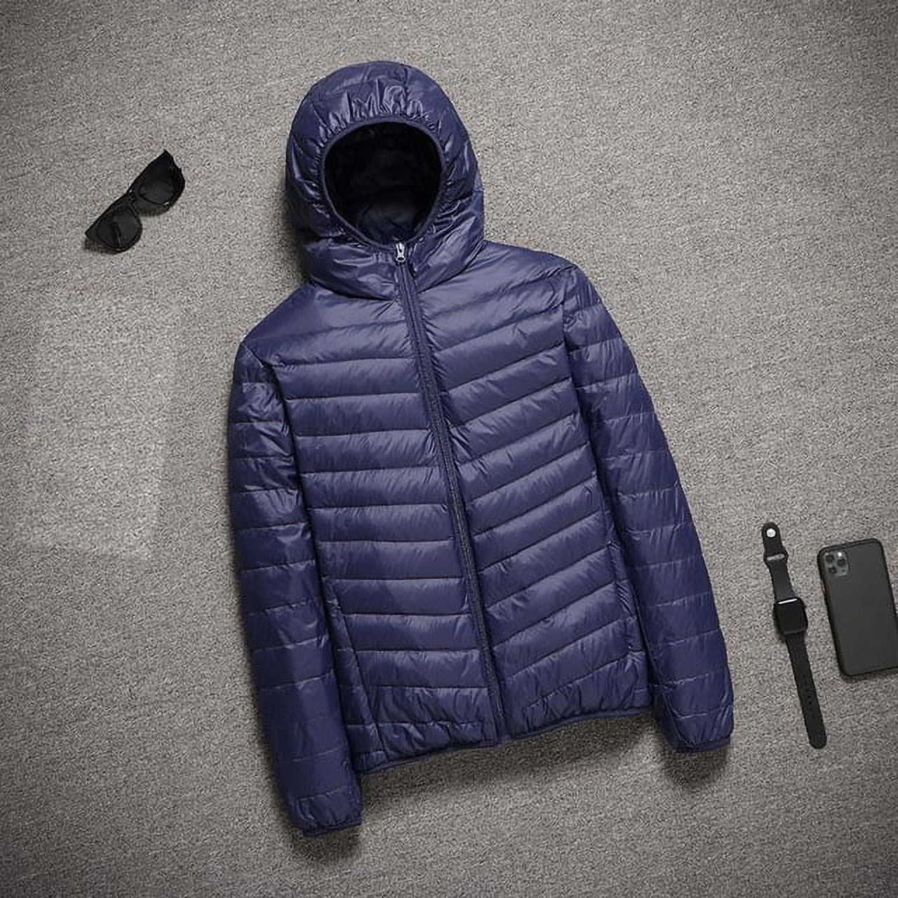 2023 Hooded Ultralight Quilted Coat Warm Winter Down Coats Light Puffer ...