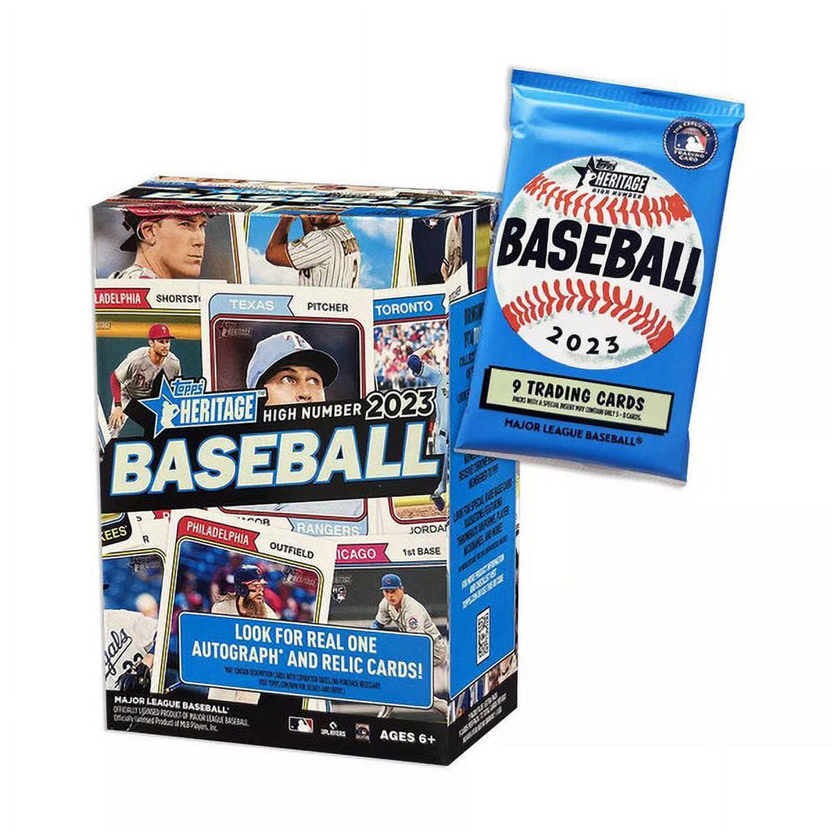 2023 MLB® Heritage High Number Blaster Box by TOPPS® (Factory Sealed ...