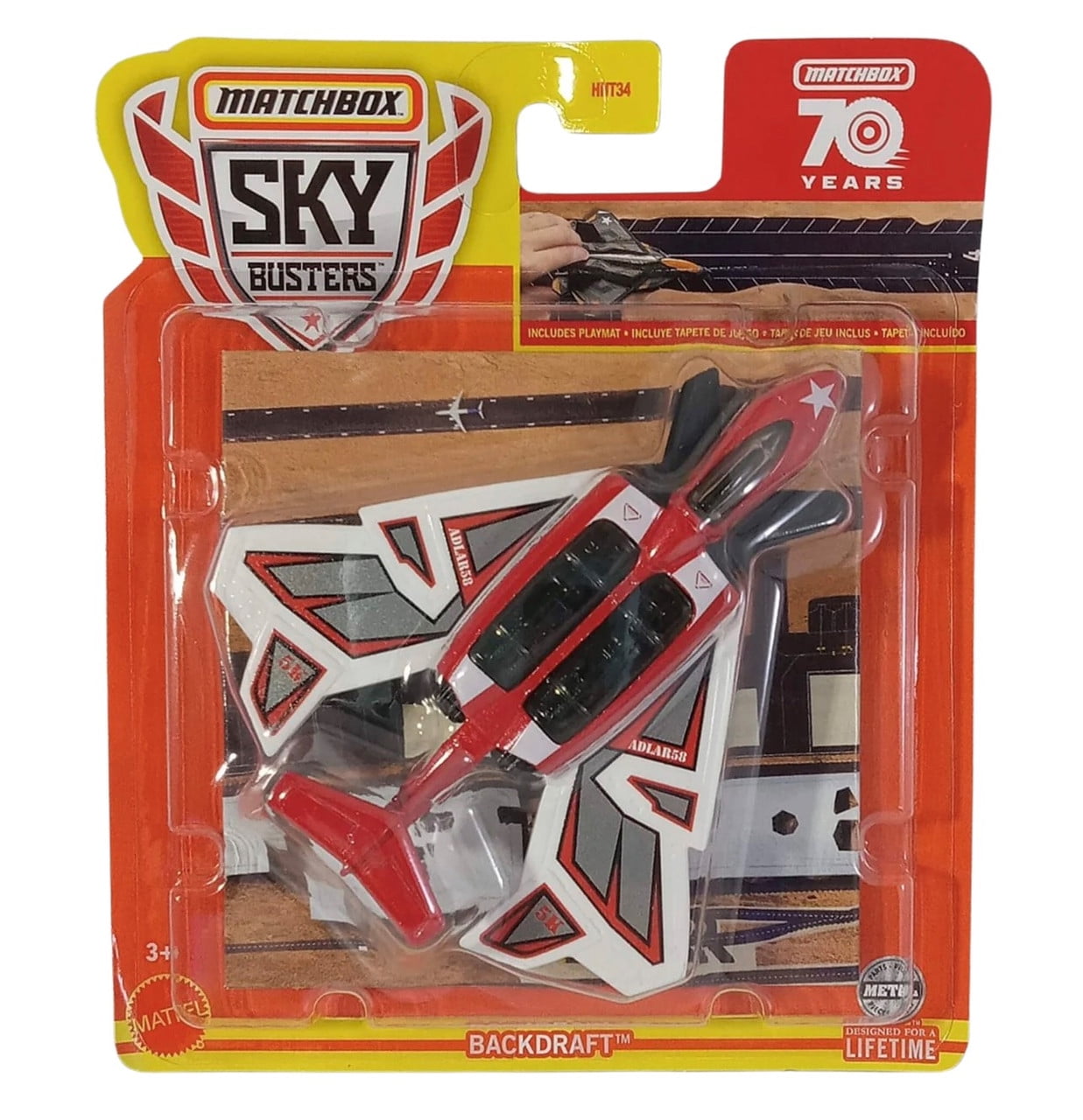 2023 Match Skybusters 19/32 Backdraft 1:64 Scale Metal Diecast ...