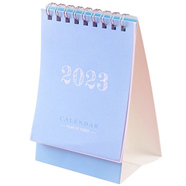 2025 Mini Calendar Creative Desktop Notebook Decoration Cute, Simple ...
