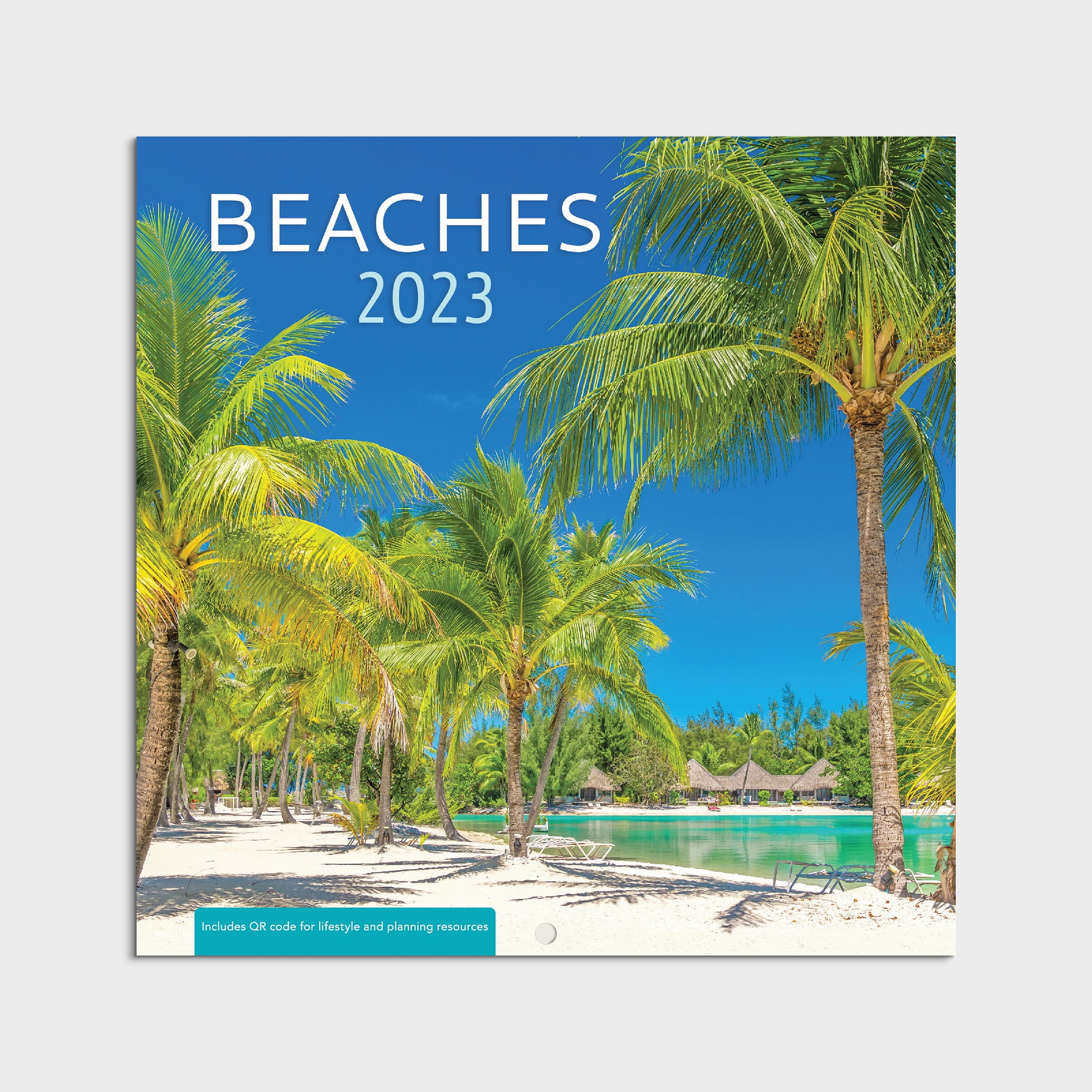 2023 Mini Wall Calendar - Beaches- 7"x7" by Dayspring - Walmart.com