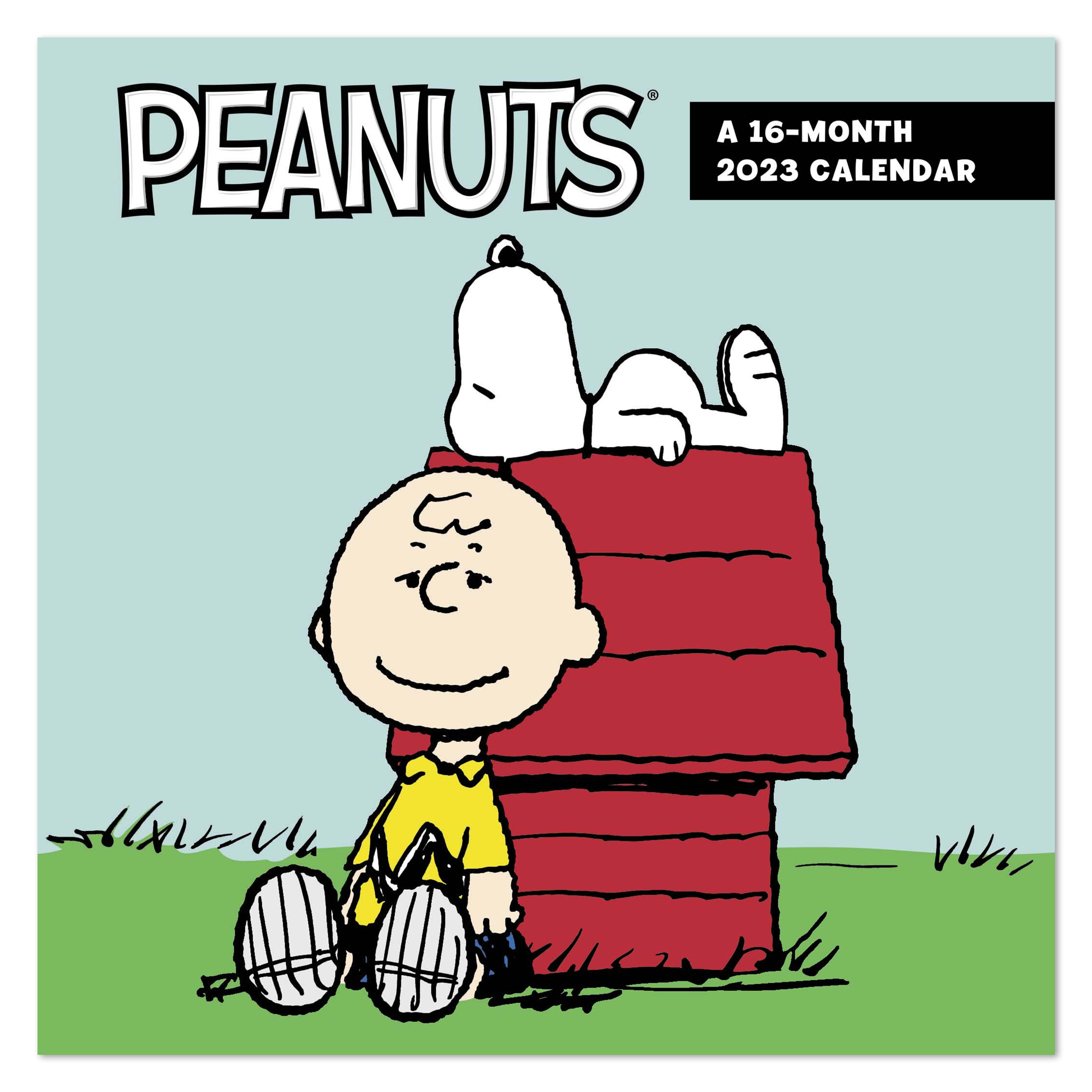 2023 Mini Wall Calendar, Peanuts, 7" x 7" by Mead (WMM00828-23 ...