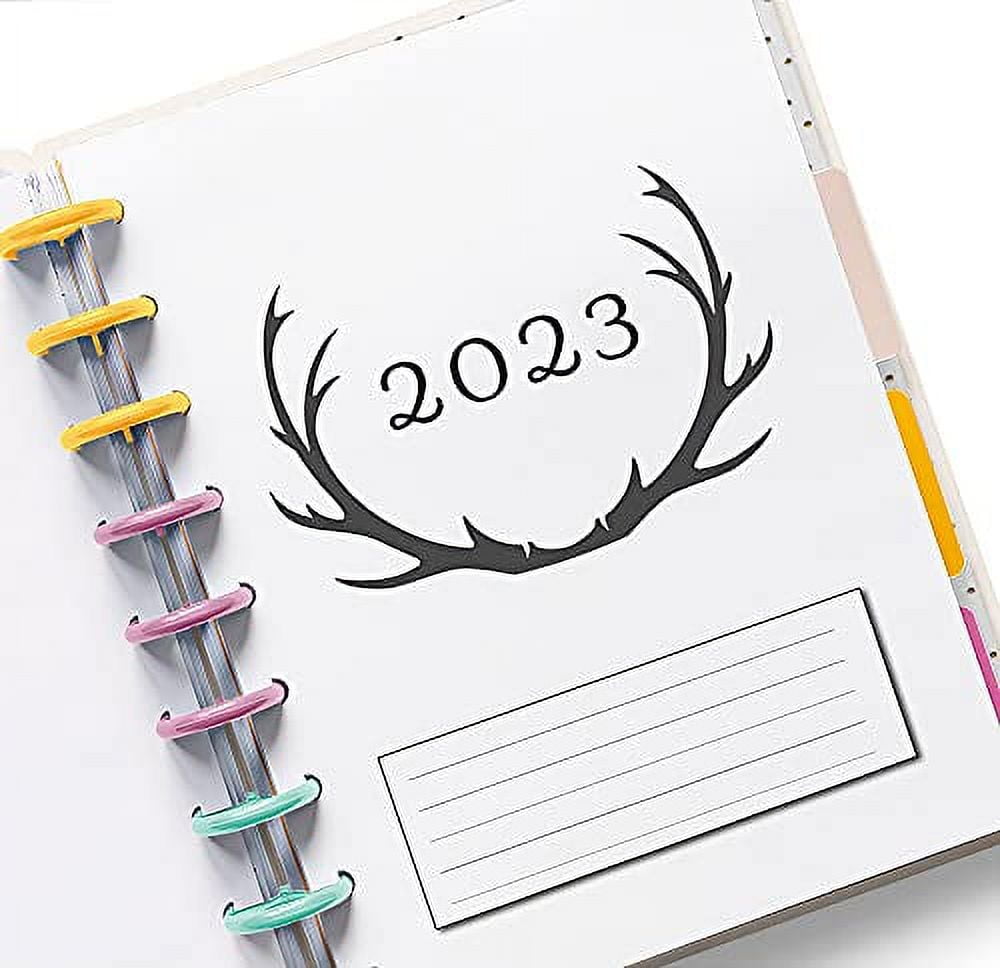 2023 Monthly Calendar Refills for 9 Disc Happy Planners (Antler ...