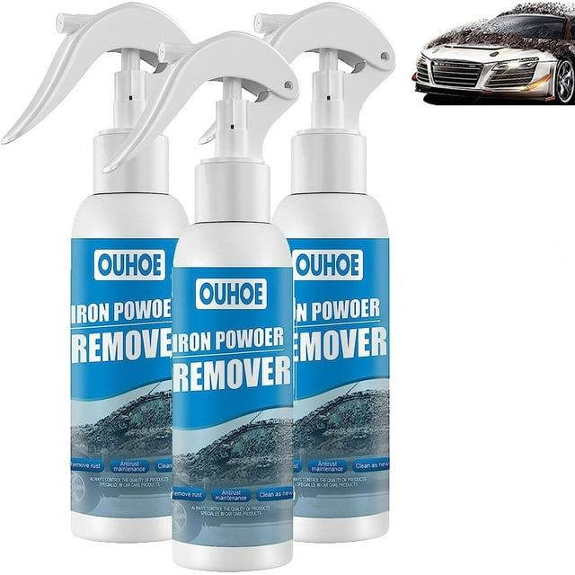 INFISU Car Rust Removal Spray, 100ml, Iron Powder Remover, Metal ...