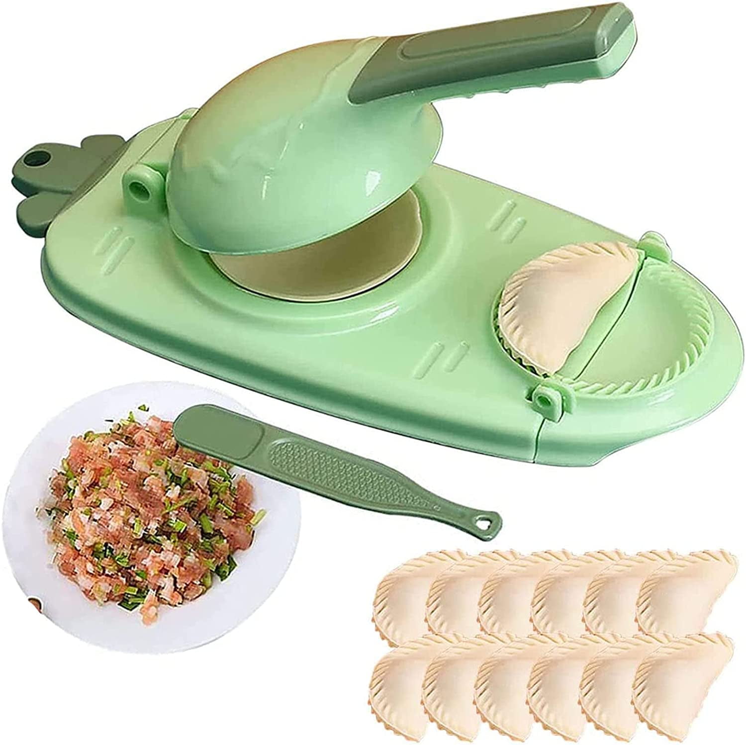 2023 New 2 In 1 Dumpling Maker,Dumpling Maker Wrapper Mold,,Diy ...