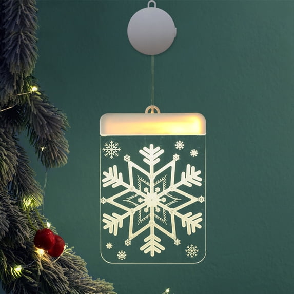 2023 New Christmas LED Light String Small Acrylic Lanterns Indoor ...