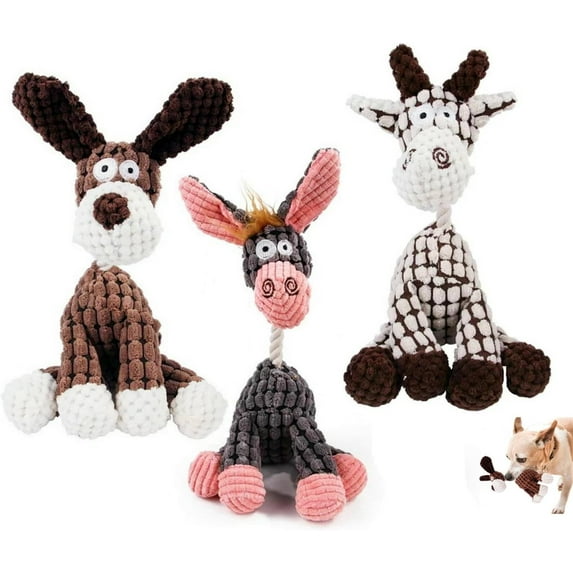 2023 New Funny Plush Chew Squeaker Dog Toy, Plush Dog Toy, Squeaky Dog ...