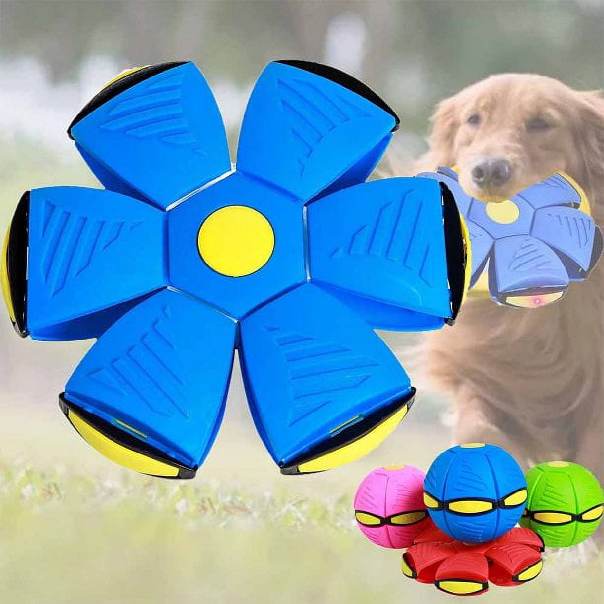 2023 Electronic Jumping Pet Toy: Flying Saucer Ball Dog Toy with Light ...