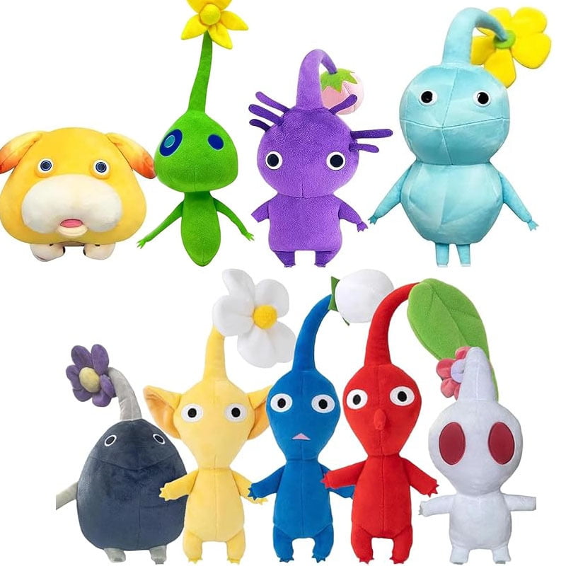2023 New Pikmin Plush | 9 Pcs Pikmin Plushies Toy for Game Fans Gift ...