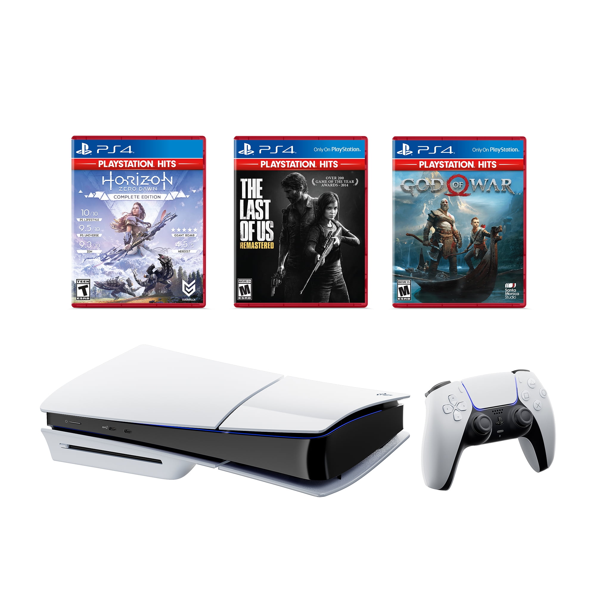 2023 New PlayStation 5 Disc Version PS5 Console with Wireless ...