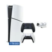PlayStation 5 Slim Disc 2TB SSD Edition with Two Controllers White and ...