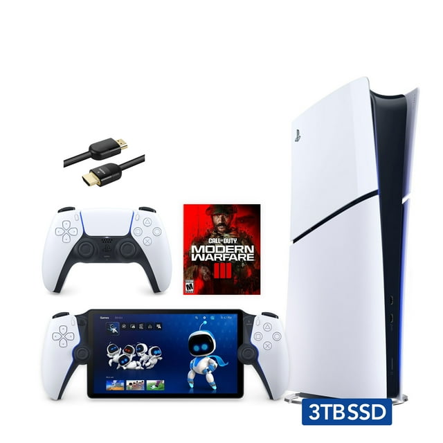2023 New PlayStation 5 Slim Upgraded 3TB Digital Edition Call of Duty ...