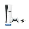 2023 Slim PlayStation 5, 3TB SSD, Disc Edition, Controller & Mytrix 8K ...