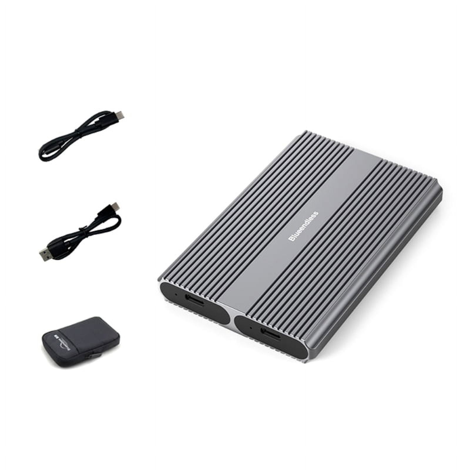 2023 New USB 3.1 TypeC 10Gbps Free Dual-Bay Dual-Protocol .2 NVMe/Sata ...