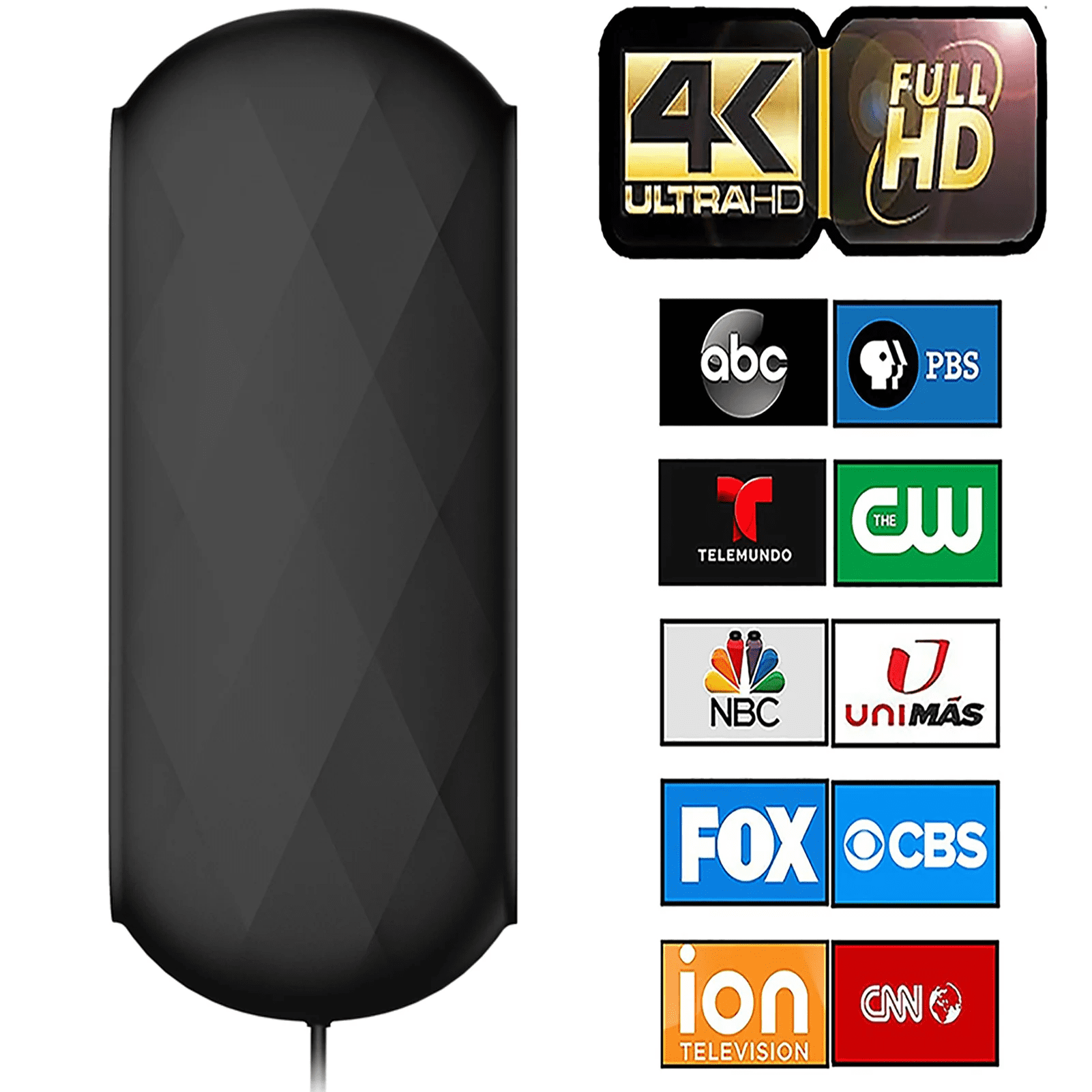 2023 Newest HD TV Antenna up 280 Miles Range-Indoor/Outdoor Antenna ...