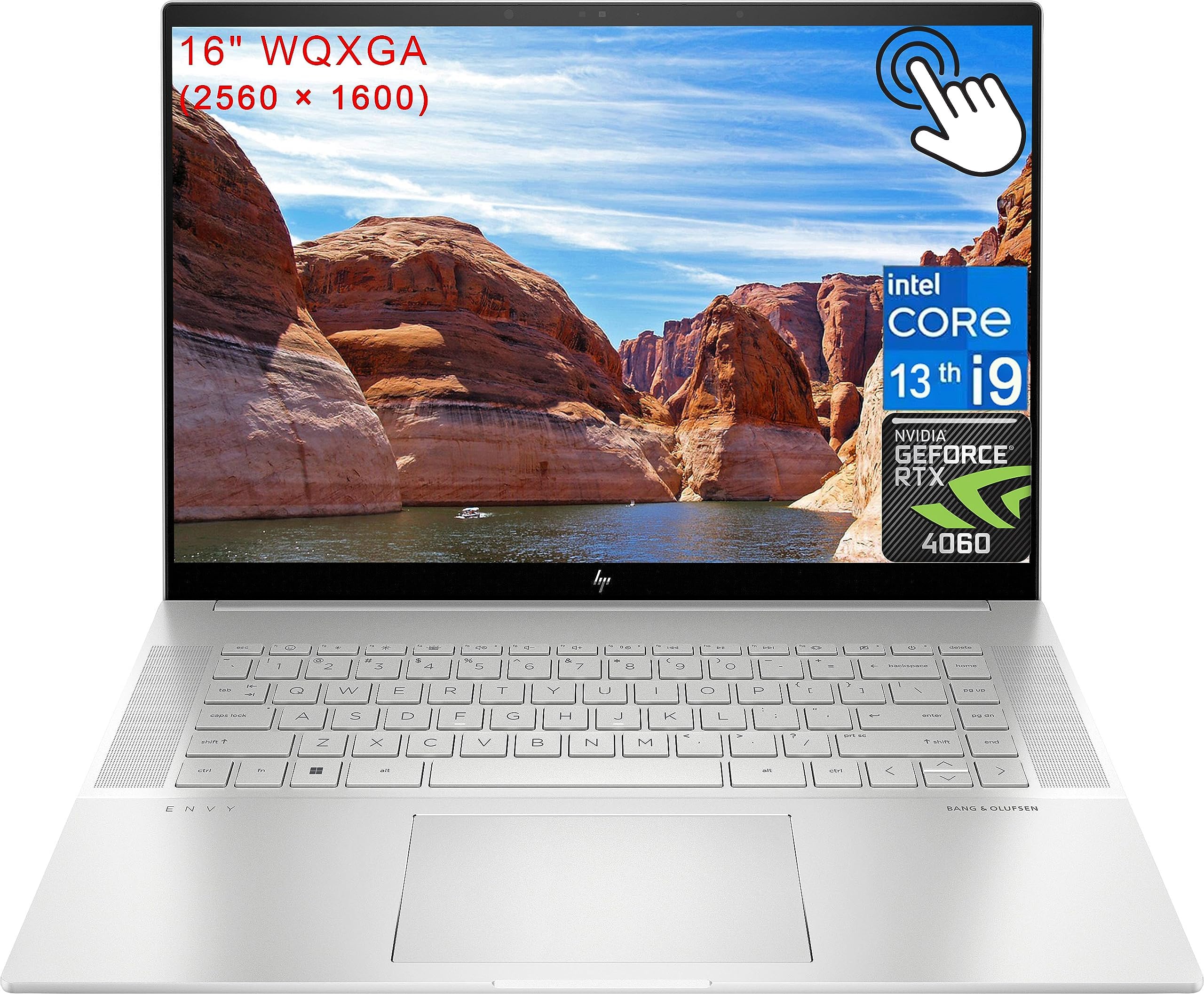 2023 Newest HP ENVY Laptop, 16" WQXGA IPS TouchScreen, Intel Core i9 ...