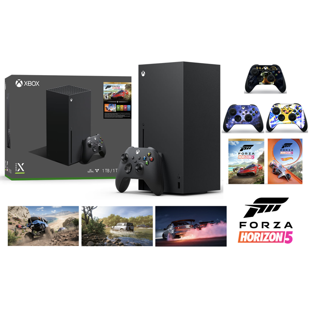 2023 Newest Microsoft Xbox Series X 1TB SSD Gaming Console, Horizon Forza 5 Holiday Bundle, 16GB ...