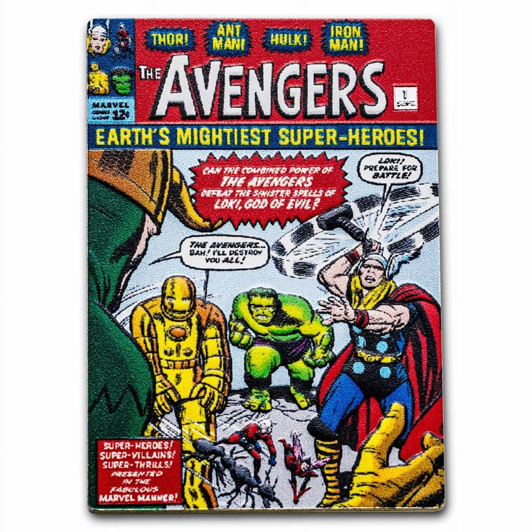 2023 Niue 1 oz Silver $2 COMIX™ - Marvel Avengers #1 Coin - Walmart.com