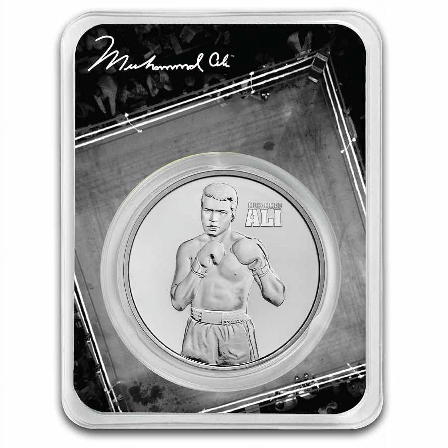 Muhammad Ali 2023 1 oz Silver Coin, .999 Fine BU, Limited Mintage ...