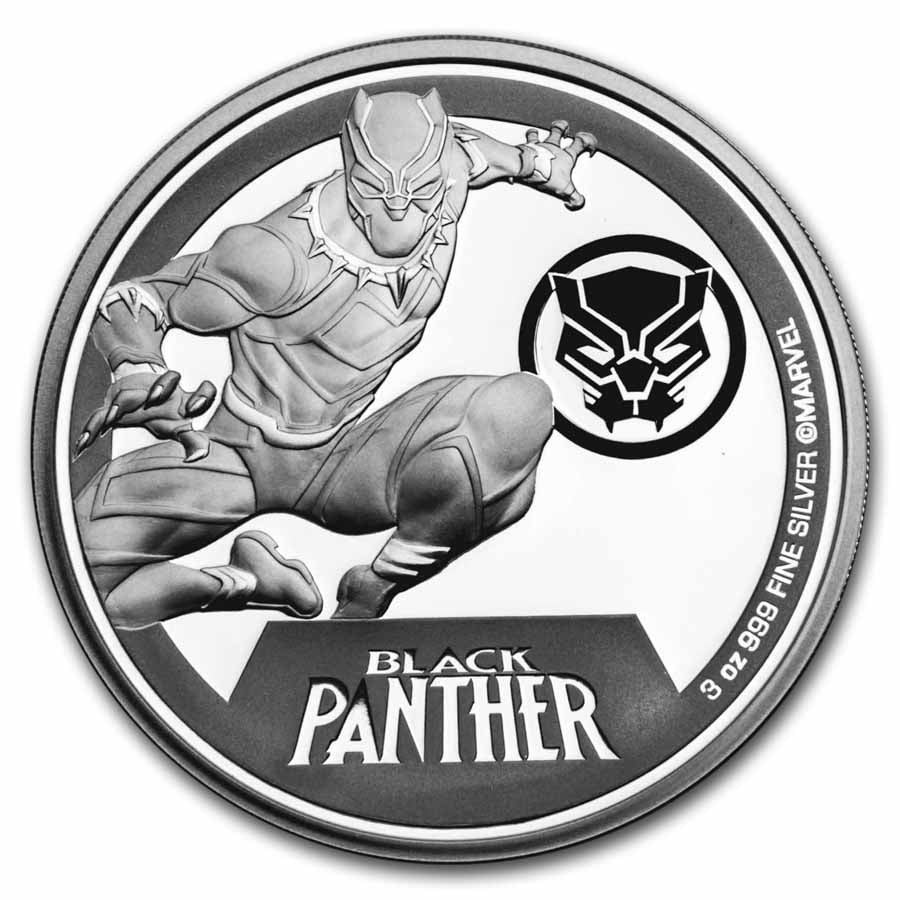 2023 Niue 3 oz Silver $10 Marvel: Black Panther - Walmart.com