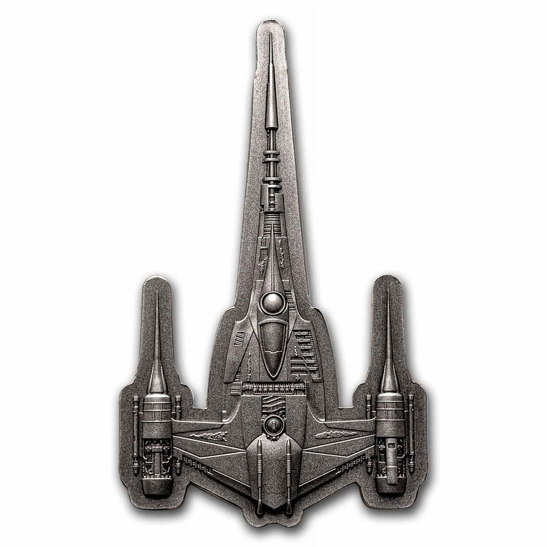 2023 Niue 3 oz Silver $10 Star Wars Mandalorian Starfighter Coin ...