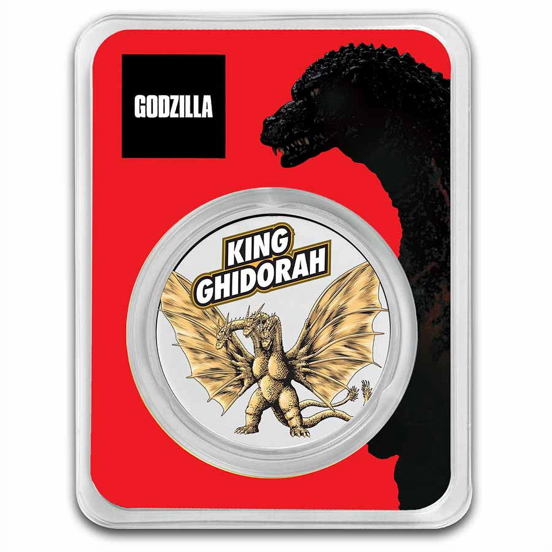 2023 Niue Colorized 1 oz Silver King Ghidorah Coin - Walmart.com