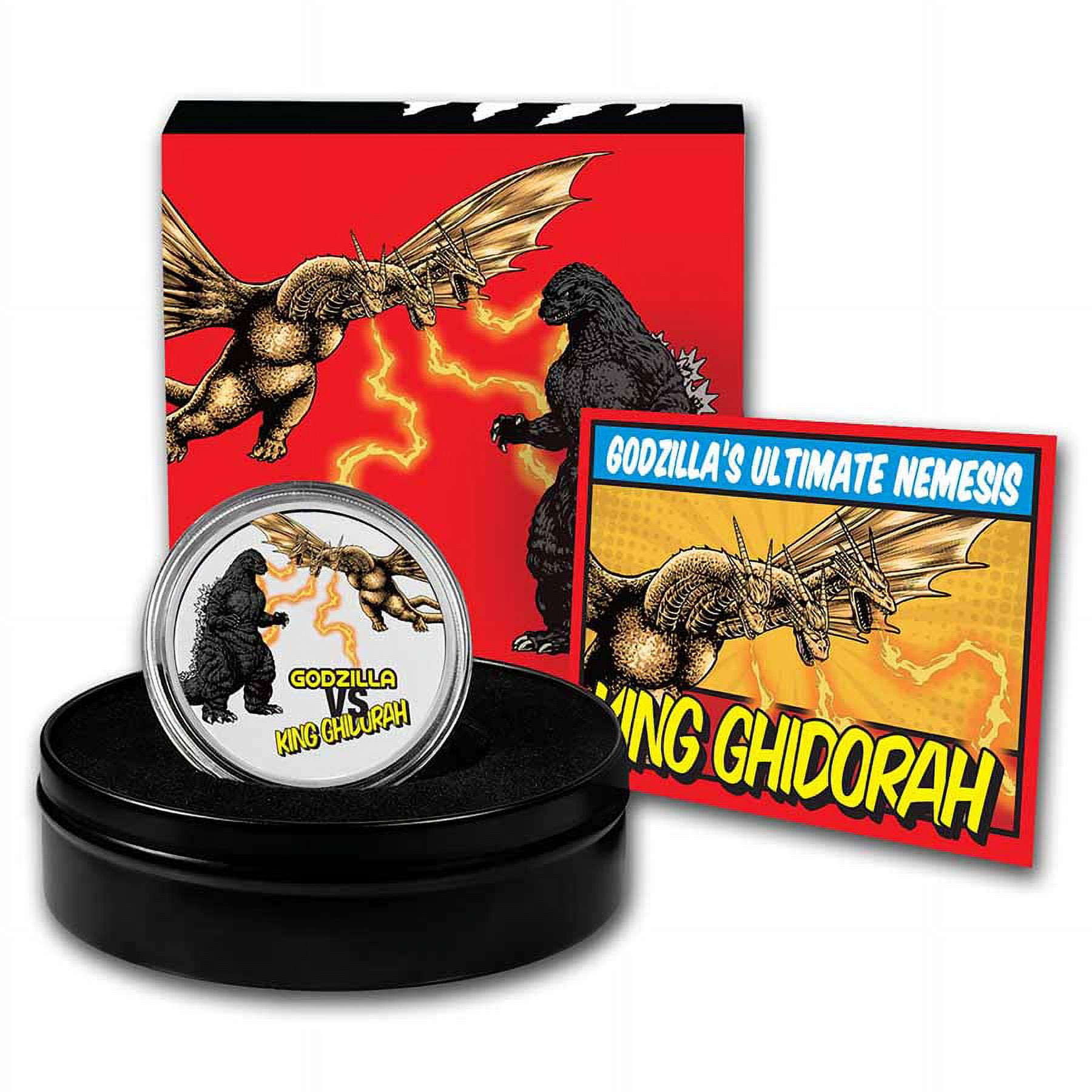 2023 Niue Colorized 2 oz Silver King Ghidorah Coin - Walmart.com