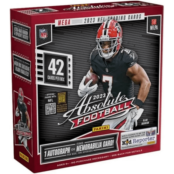 Free Shipping! Panini 2023 Absolute Football Mega Box Trading Cards ...