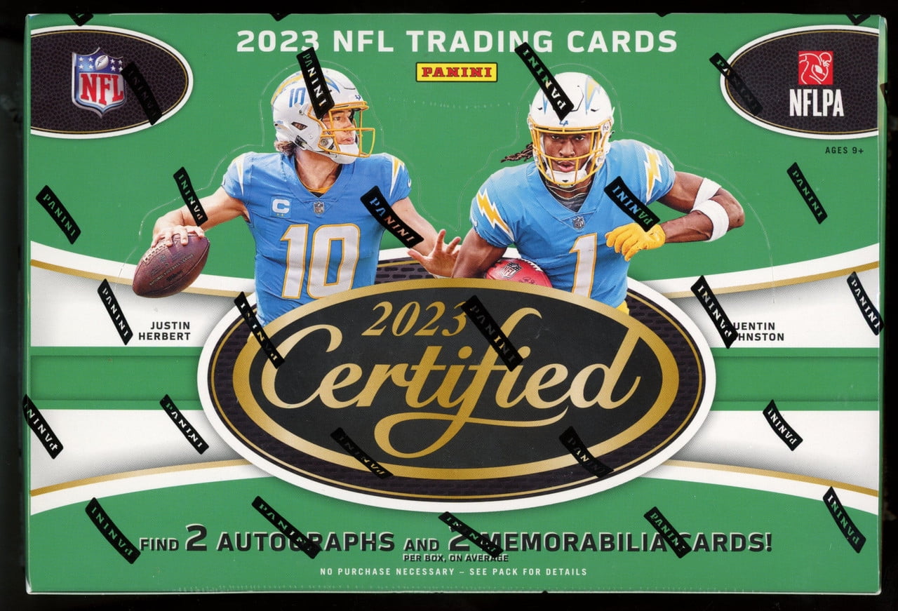 Panini 2023 Certified NFL Draft Cards Football Hobby Box with Packs ...