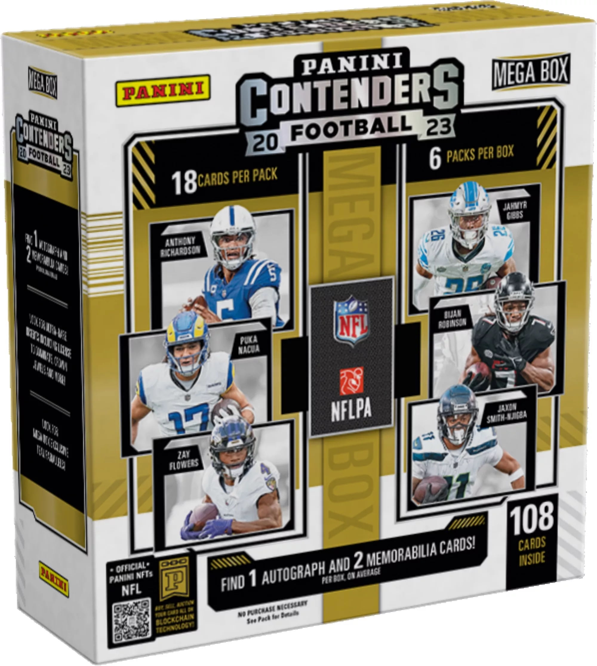 2023 Panini Contenders Football NFL Mega Box - Walmart.com