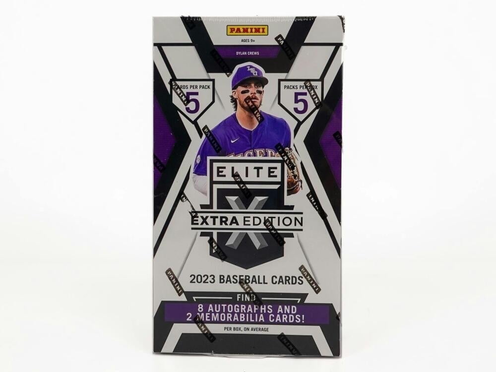 Panini 2023 Elite Extra Edition Baseball Hobby Box: Sports Card Trading - Walmart.com