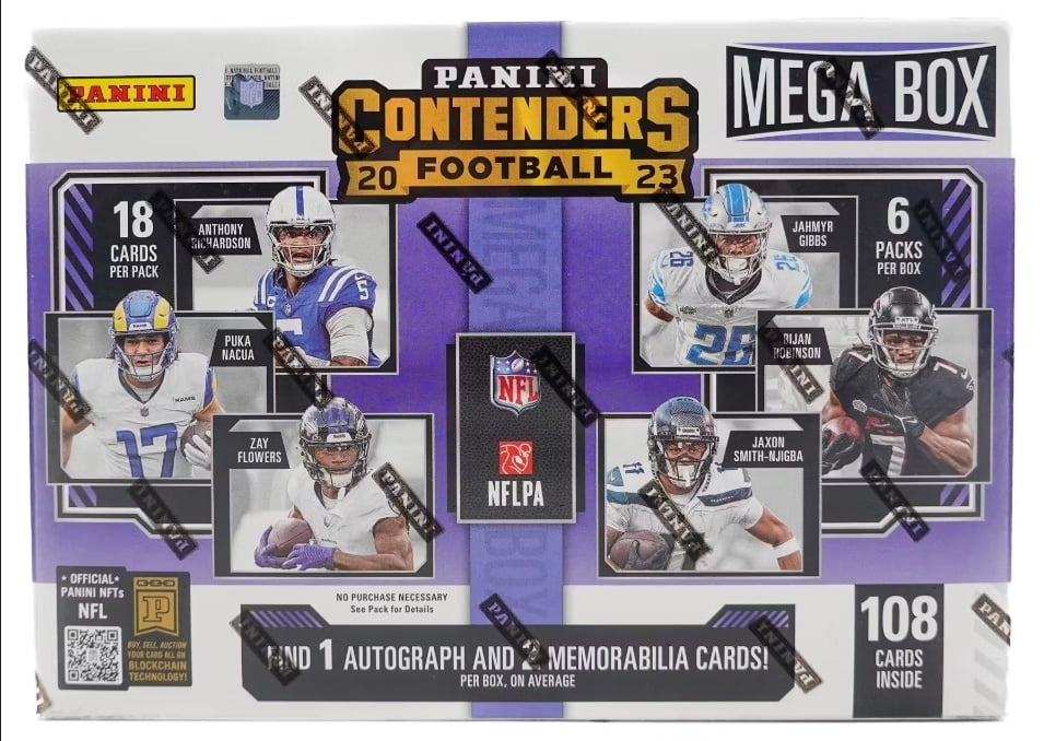 2023 Panini NFL Contenders Football Hobby Mega Box! (Orange Parallels ...